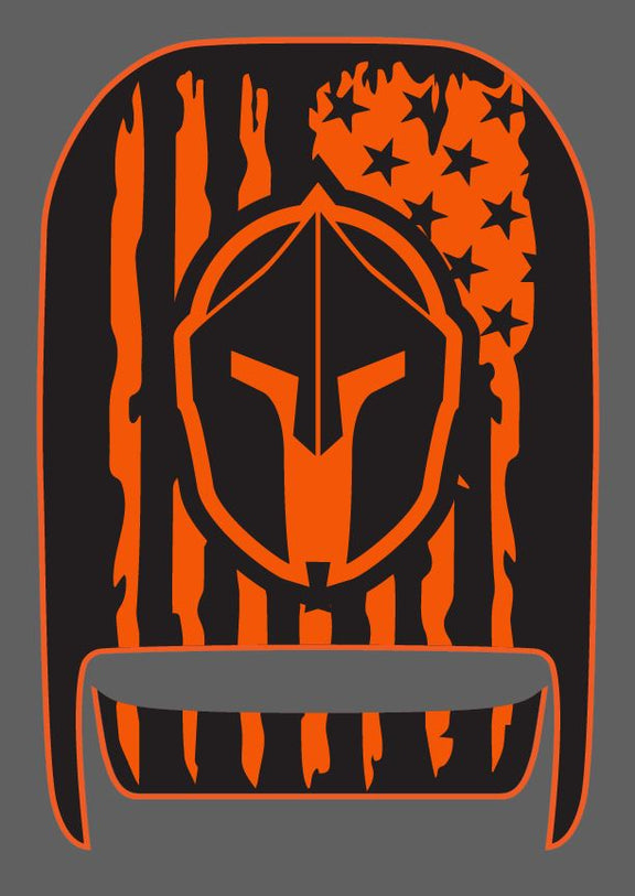 Distressed USA Mojave/392 Gladiator Helmet Spartan Color Line Rubicon ...
